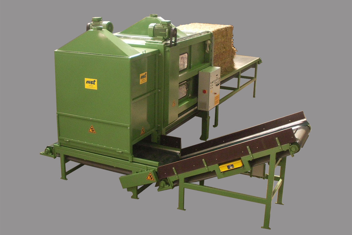 Bale opening / Bale opener - MST-FASERTECHNIK Twistringen